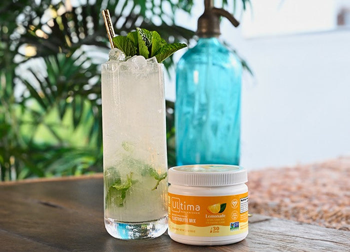 Ultima Electric Lemonijito Mocktail — Ultima Replenisher