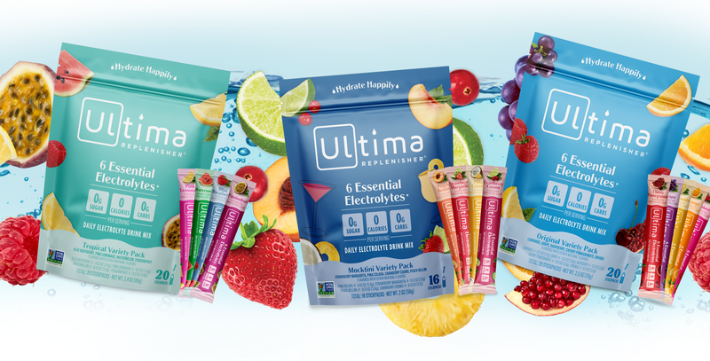 Electrolyte Powder and Hydration Packets - Ultima Replenisher