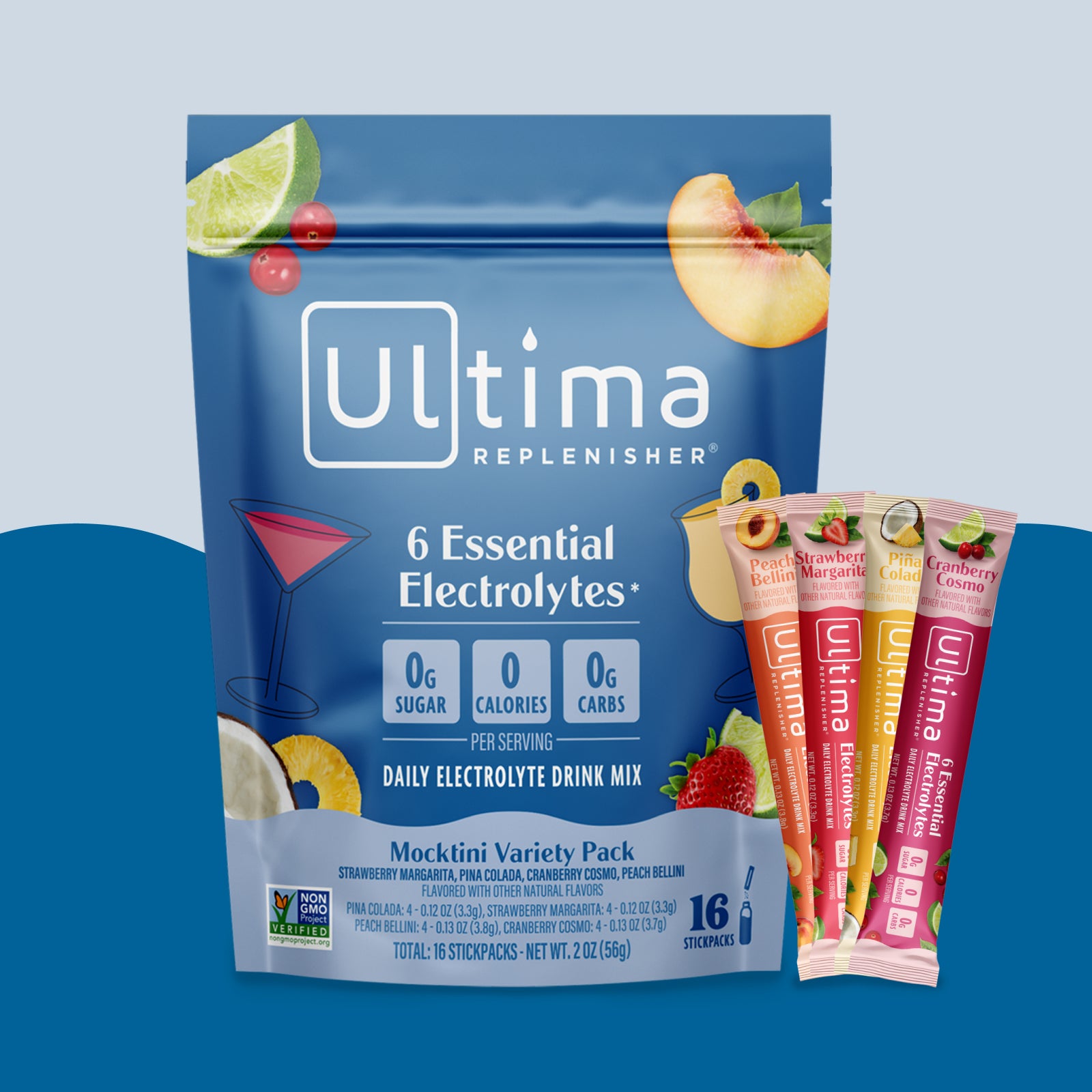Mocktini electrolytes powder drink | sugar-free, keto-friendly | Ultima ...