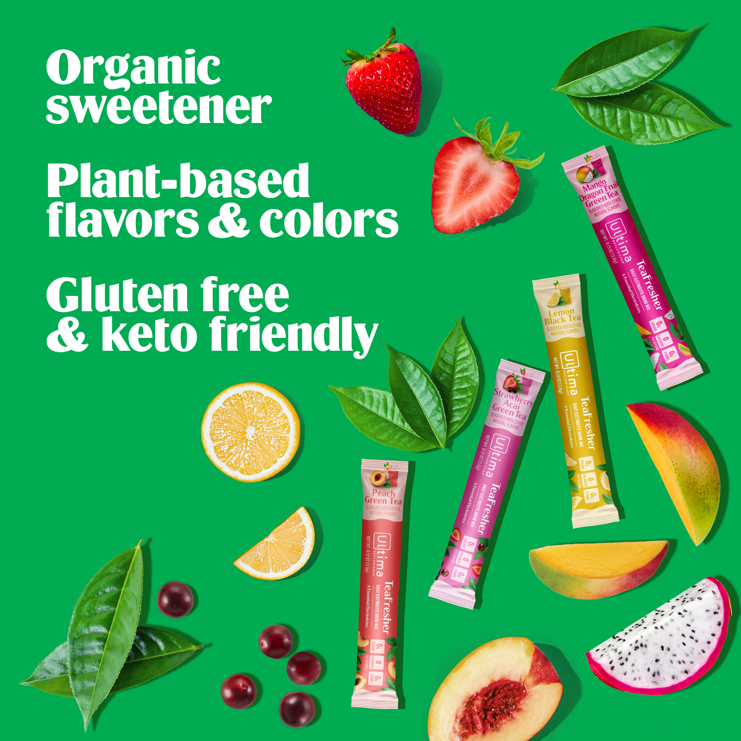 Iced Tea With Electrolytes - TeaFreshers Variety Pack — Ultima Replenisher