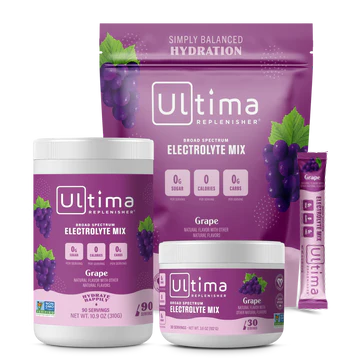 Grape Electrolyte Powder Drink | Sugar-Free, Keto-Friendly | Ultima ...