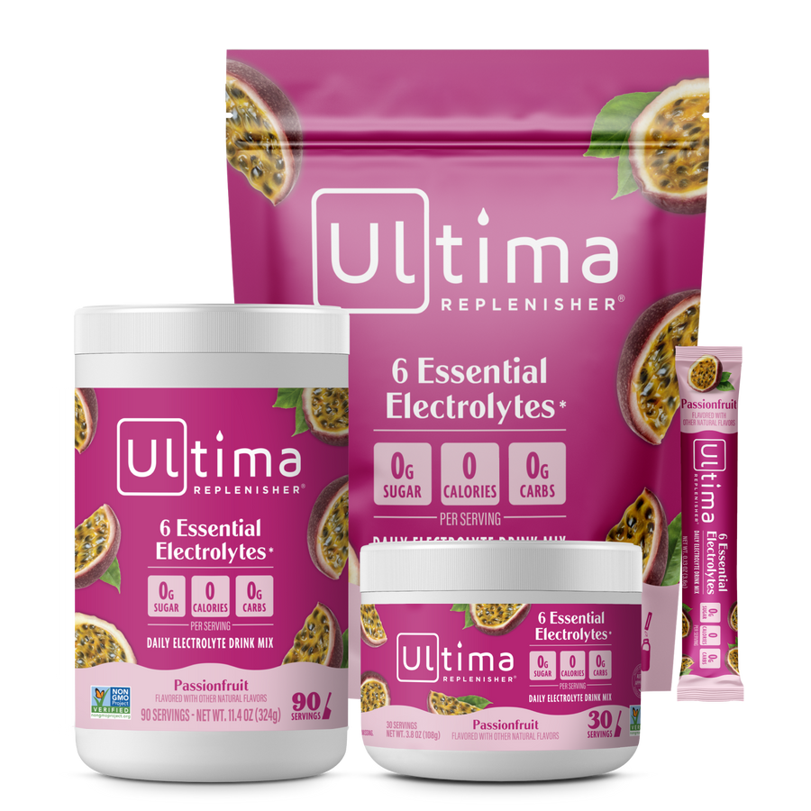 Electrolyte powder hydration — Ultima Replenisher